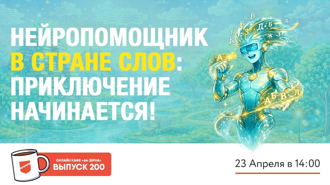 Онлайн-кафе «64 зерна» Выпуск 200