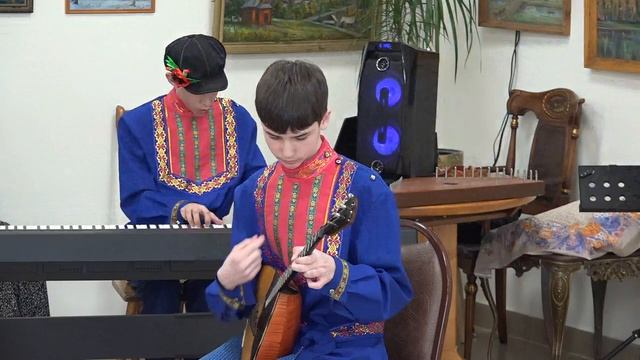 Музыкальный номер от воспитанников воскресной школы храма Архангела Михаила г. Арсеньева