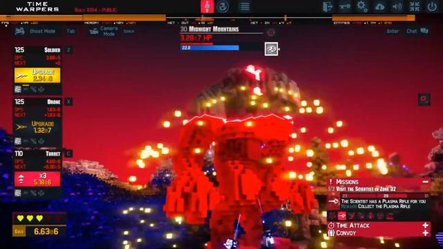 Time Warpers Boss №3 Midnight Mountains