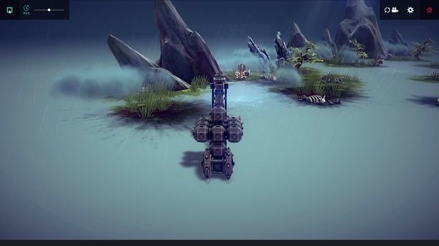 Играем в Besiege: зона 20 "Прототипы герцога" остров Толбринд