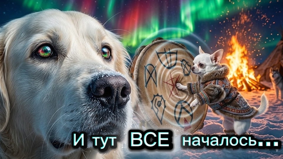 И ТУТ ВСЁ НАЧАЛОСЬ... Тайна шаманского танца Тедди и Лизоньки