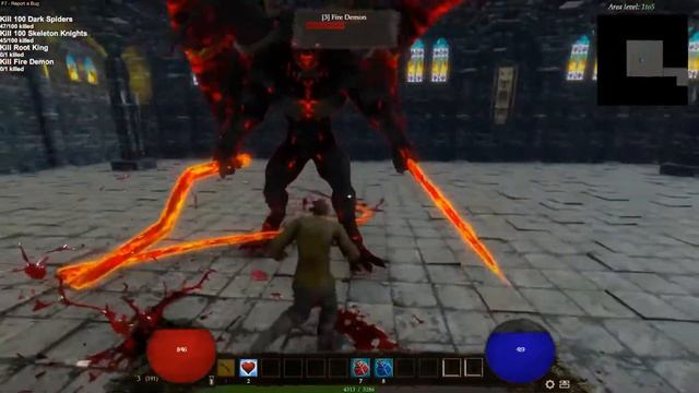 The Six Dragons Boss №1 Fire Demon