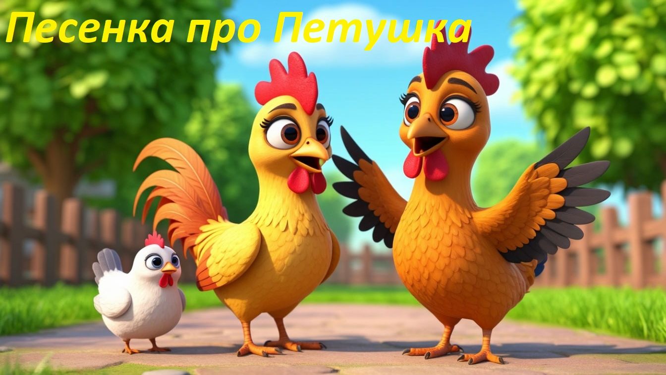 🎵Кукареку — солнышко встаёт!🐓