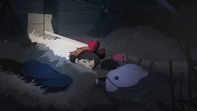 Kiki Sleeping on the Train Ambience (Studio Ghibli ASMR Ambience)