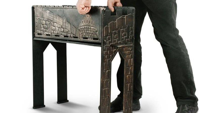 Как собирается чугунный мангал «Замок» производства компании «Хоббика»