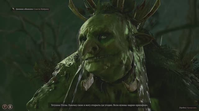 Baldur's Gate 3. Соло Доблесть Фуллкастер. Сигнар 12. Бродяжничаем по 1 акту: Карга/Минтара/Башня/*