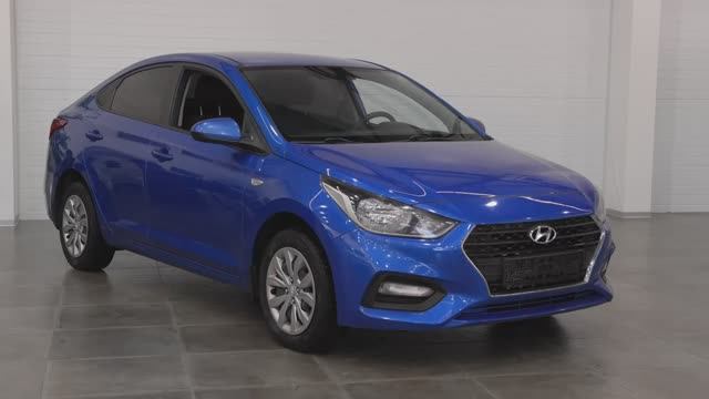 Автомобиль Hyundai Solaris в автосалоне Аврора в Краснодаре (4966)