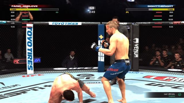 Пётр Ян - Ти Джей Диллашоу. UFC 5 Онлайн