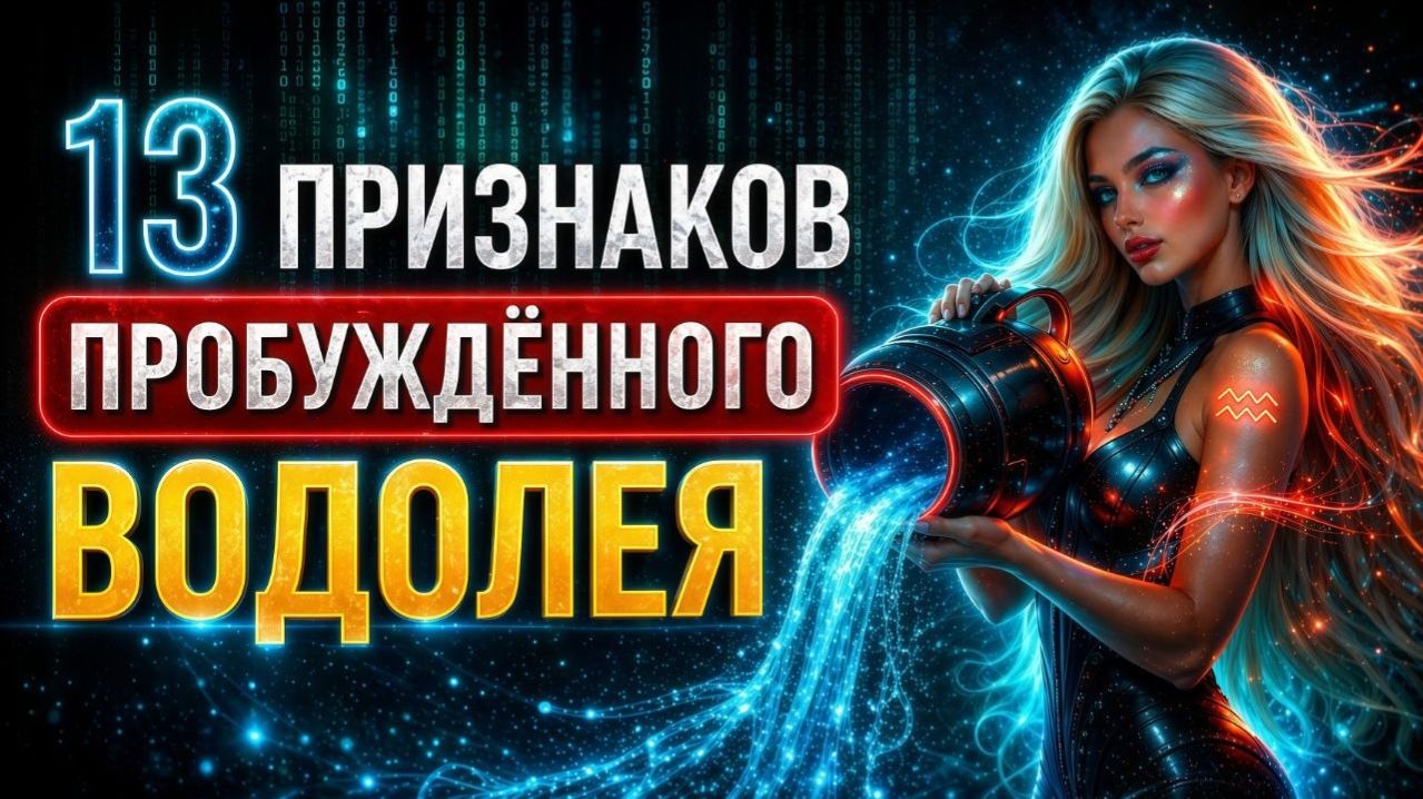 ПРОБУЖДЕНИЕ ВОДОЛЕЯ В МАТРИЦЕ - 13 ПРИЗНАКОВ ВЫХОДА ИЗ СИСТЕМЫ