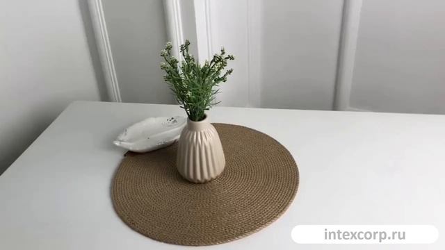 Фарфоровая ваза АППЕТИТОЗО с горлышком, бежевая, 12 см, 2021204-3