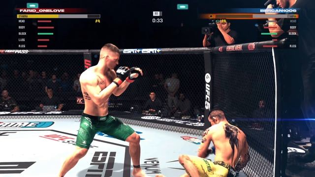 Йэн Гэрри - Карлос Пратэс. UFC 5 Онлайн