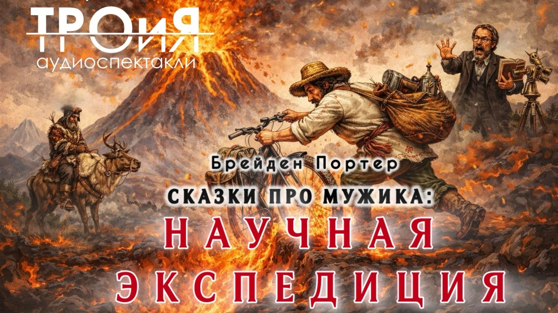 Медведь-дрессировщик из цикла Сказки про мужика