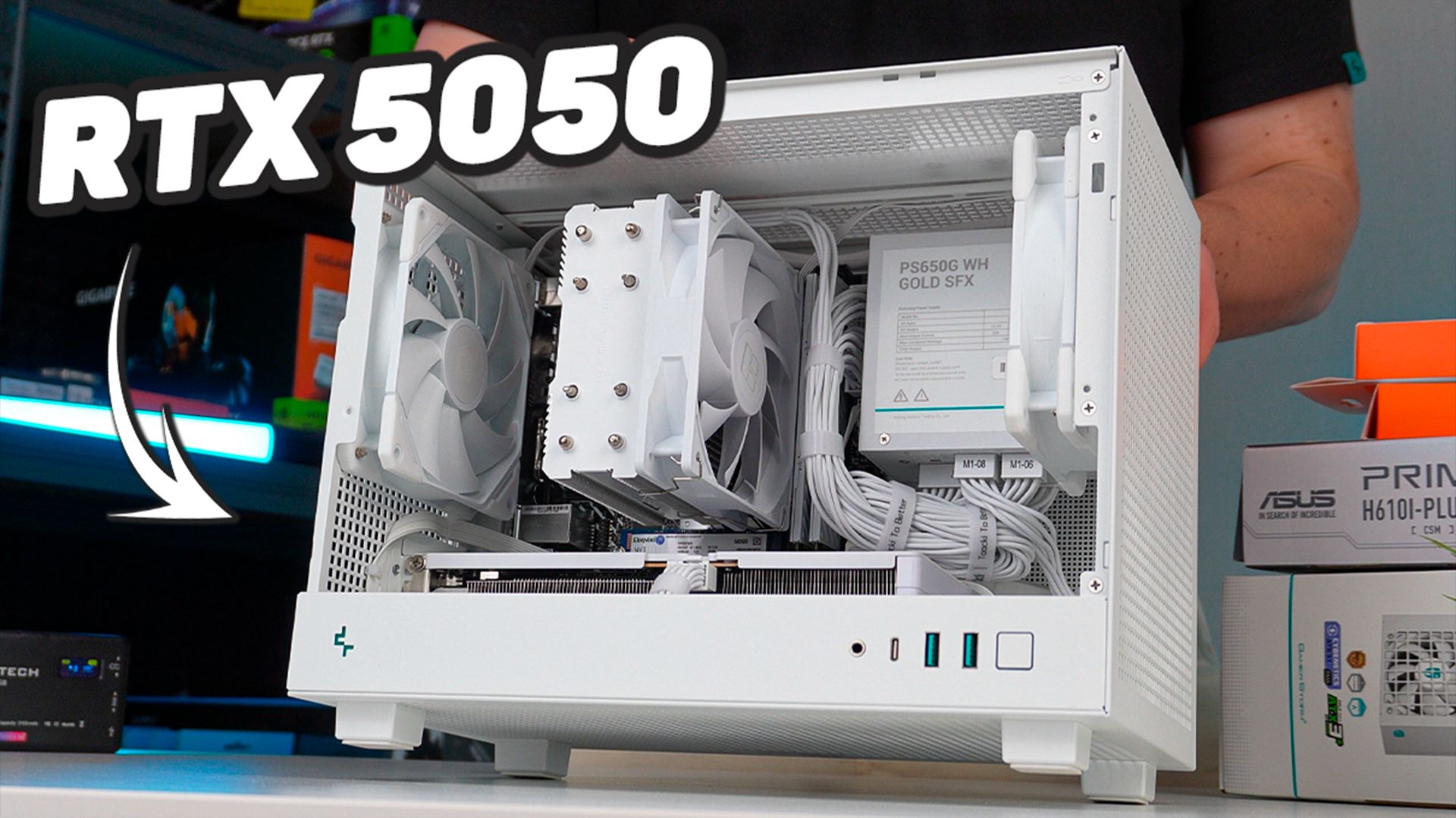 ТЯНЕТ ВСЕ ИГРЫ? БЮДЖЕТНЫЙ МИНИ ПК С RTX 5050