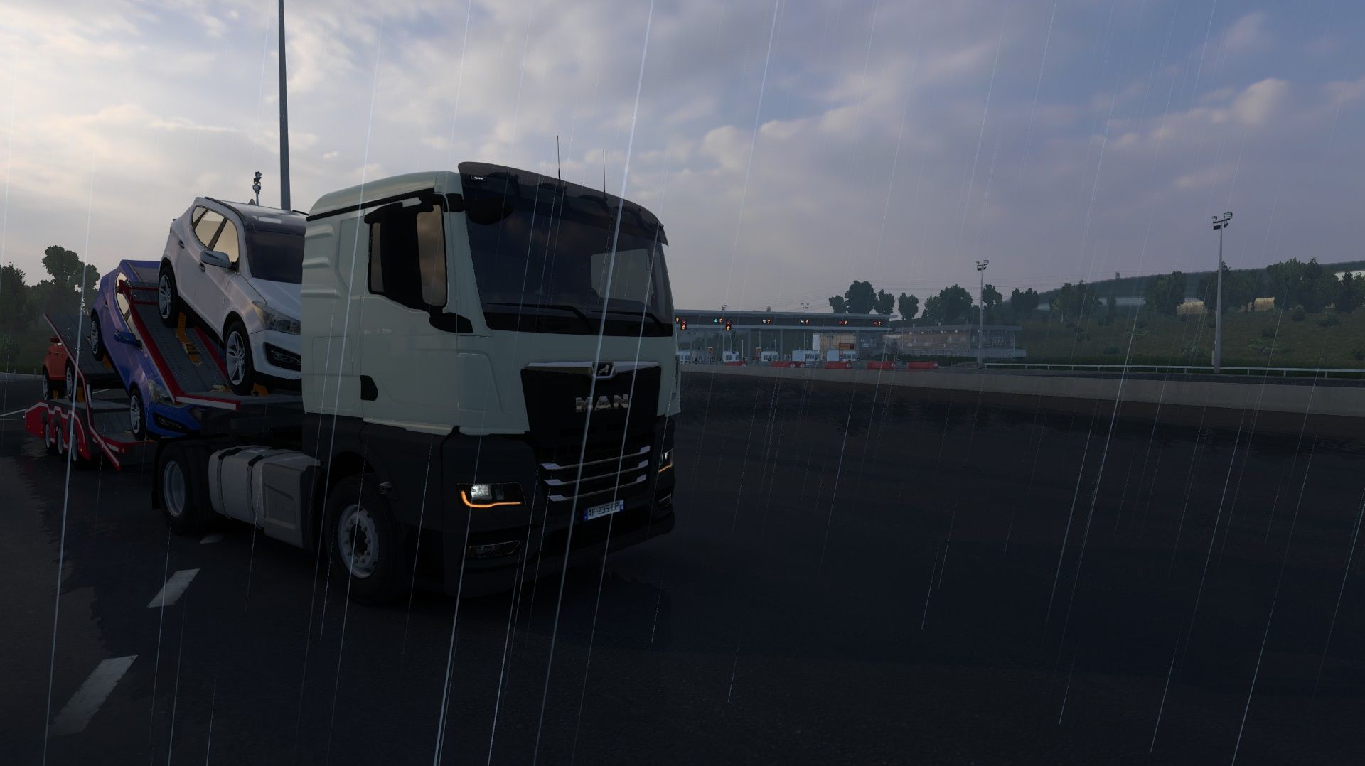 Euro Truck Simulator 2 MAN TEX 18 (no comments) Париж-Грац