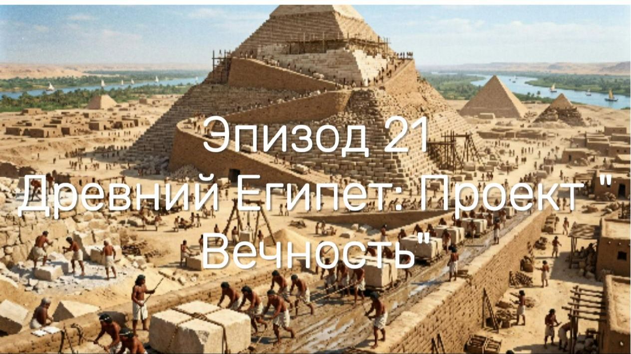 Древний Египет. Проект «Вечность» — как страх смерти и каменные горы создали первую великую империю