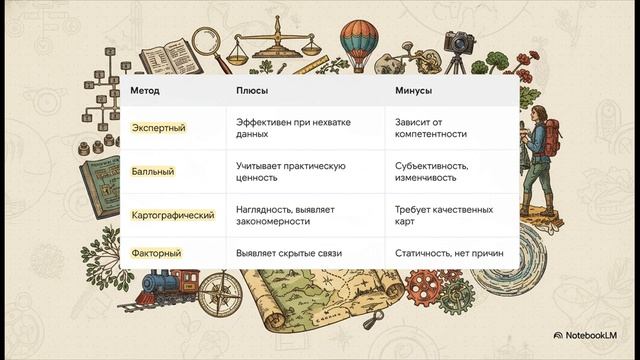 Глава 7. Оценка турпотенциала