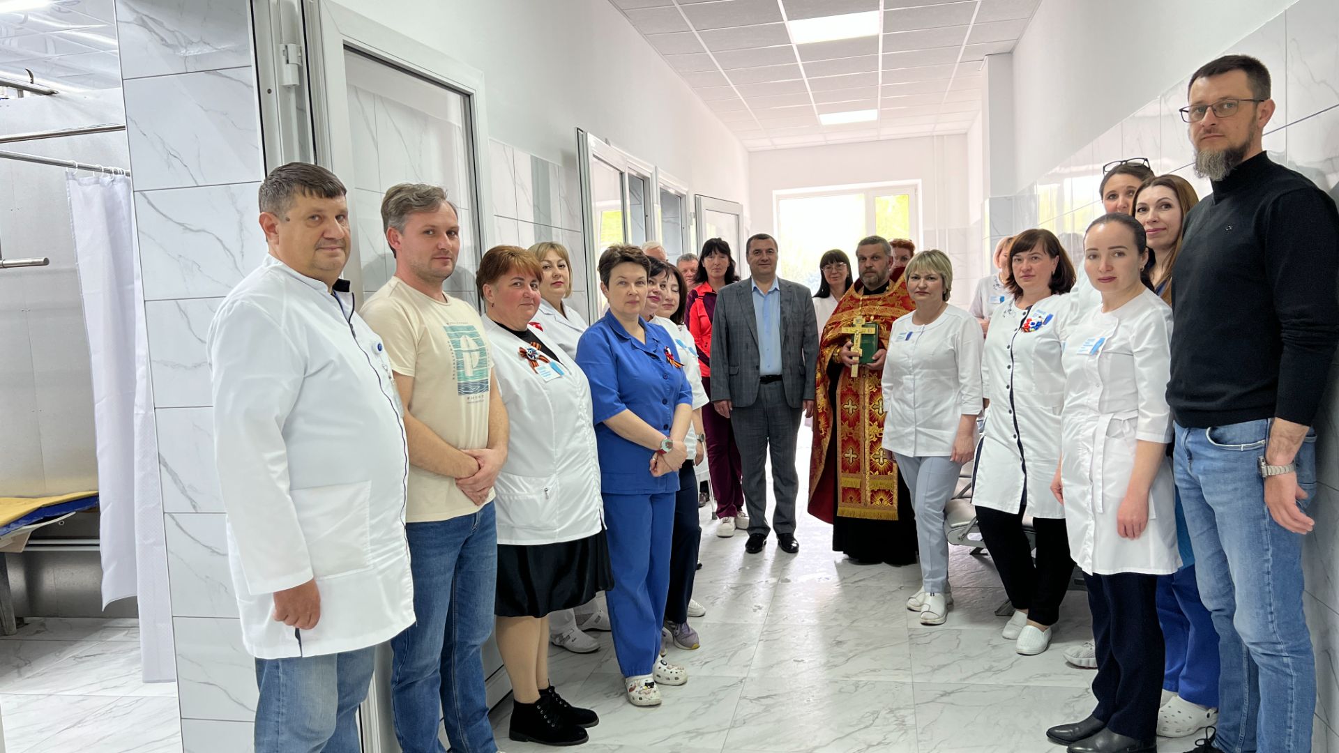 Открытие грязевого отделения ЦМР