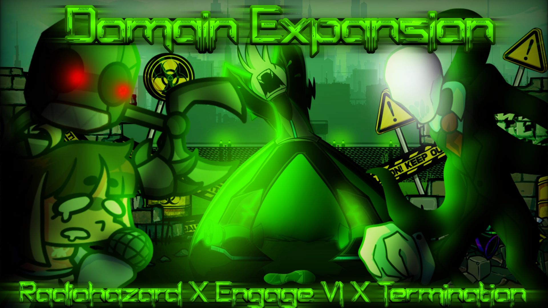 [FNF Mashups] Domain Expansion [Radiohazard X Engage V1 X Termination]