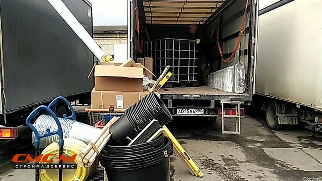 Отгрузка еврокубов в ООО «СК „Галеон“»