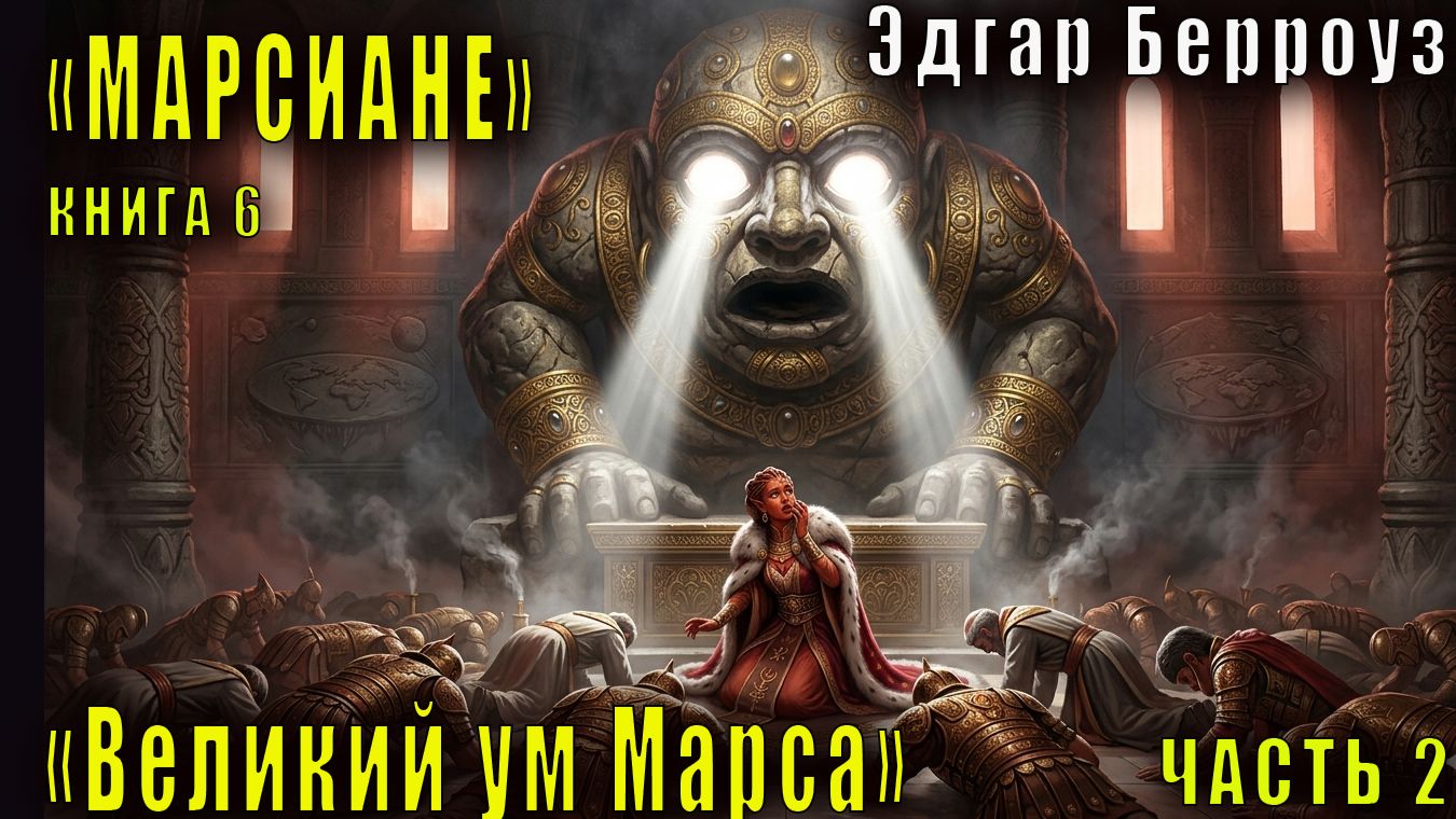 06.02 Эдгар Райс Берроуз "Марсианские хроники " (книга 6) "Великий ум Марса" (ч. 2)