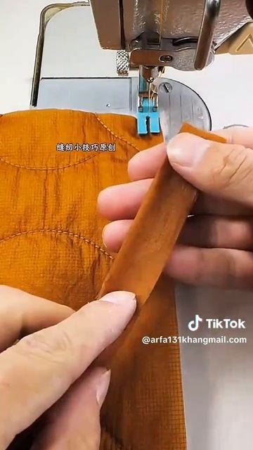 Красивая окантовка срезов на стежке