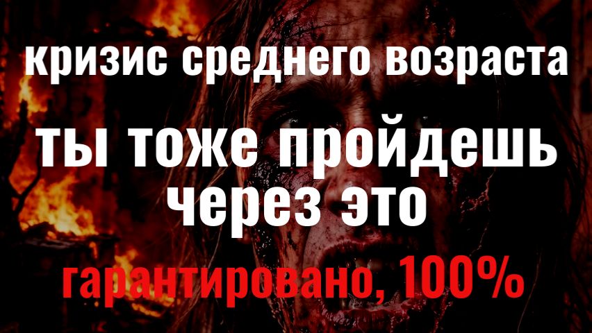 ЭКЗИСТЕНЦИАЛЬНЫЙ КРИЗИС. ТЕБЕ ПРИДЕТСЯ ПРОЙТИ ЭТО