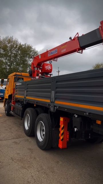 КАМАЗ 65115 с КМУ KANGLIR KS2056