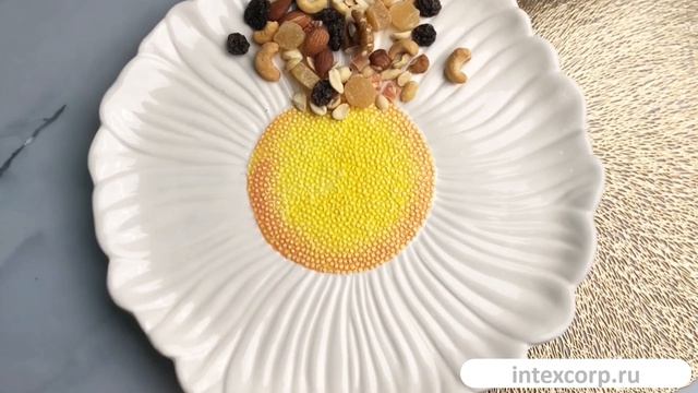 Сервировочное блюдо РОМАШКА, керамика, 31 см, 2053347