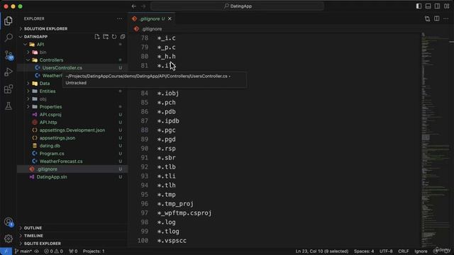 17 - Saving our code into Source control