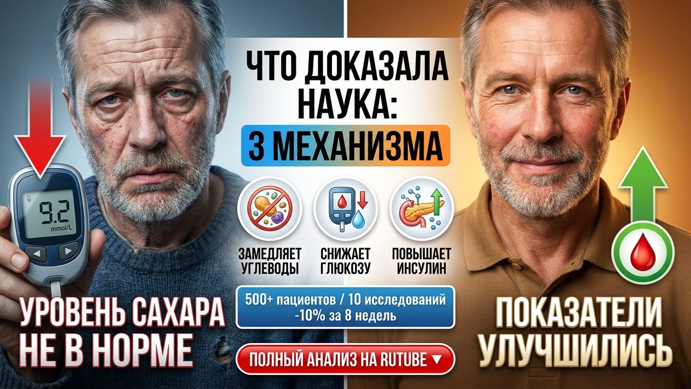 «Начал есть этот корень каждый день — сахар пришёл в норму!» Слушать реальные истории из жизни