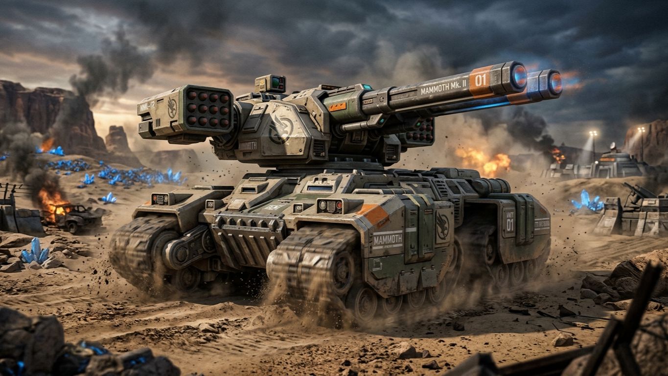 Command and Conquer 3 №3 ГСБ Мамонт