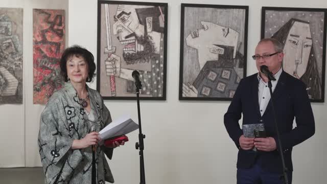 Открытие выставки Дмитрия Трубина "Японский миф" в современном российском искусстве