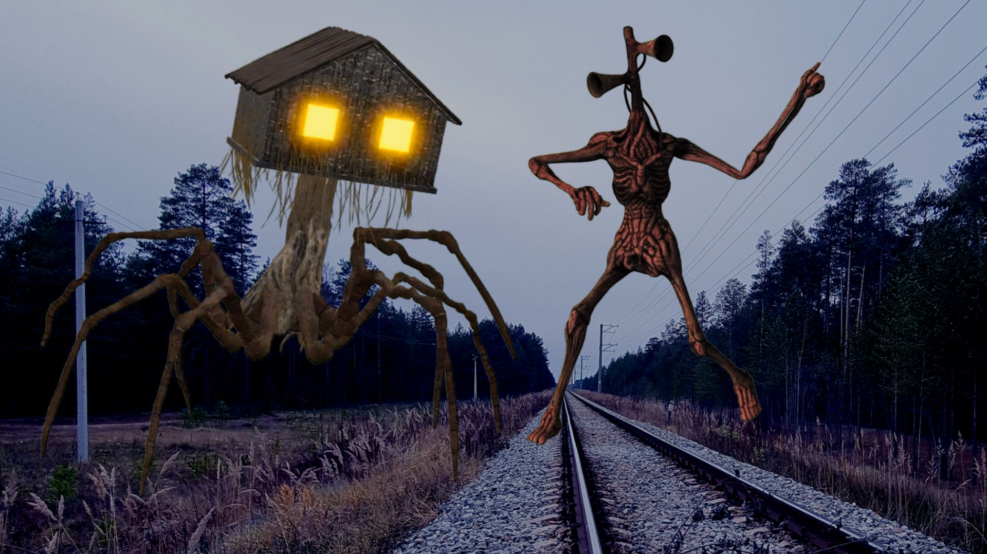 ДОМОГОЛОВЫЙ против СИРЕНОГОЛОВОГО!!!