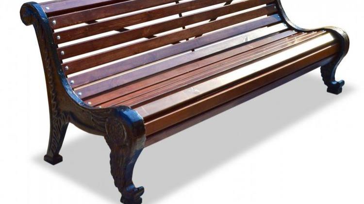 Скамейка чугунная «Родник» от компании Хоббика