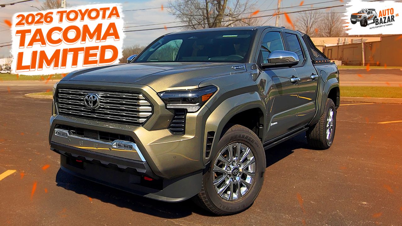 2026 Toyota Tacoma Limited: обзор люксовой комплектации пикапа, отличия от TRD Off-Road и TRD Pro
