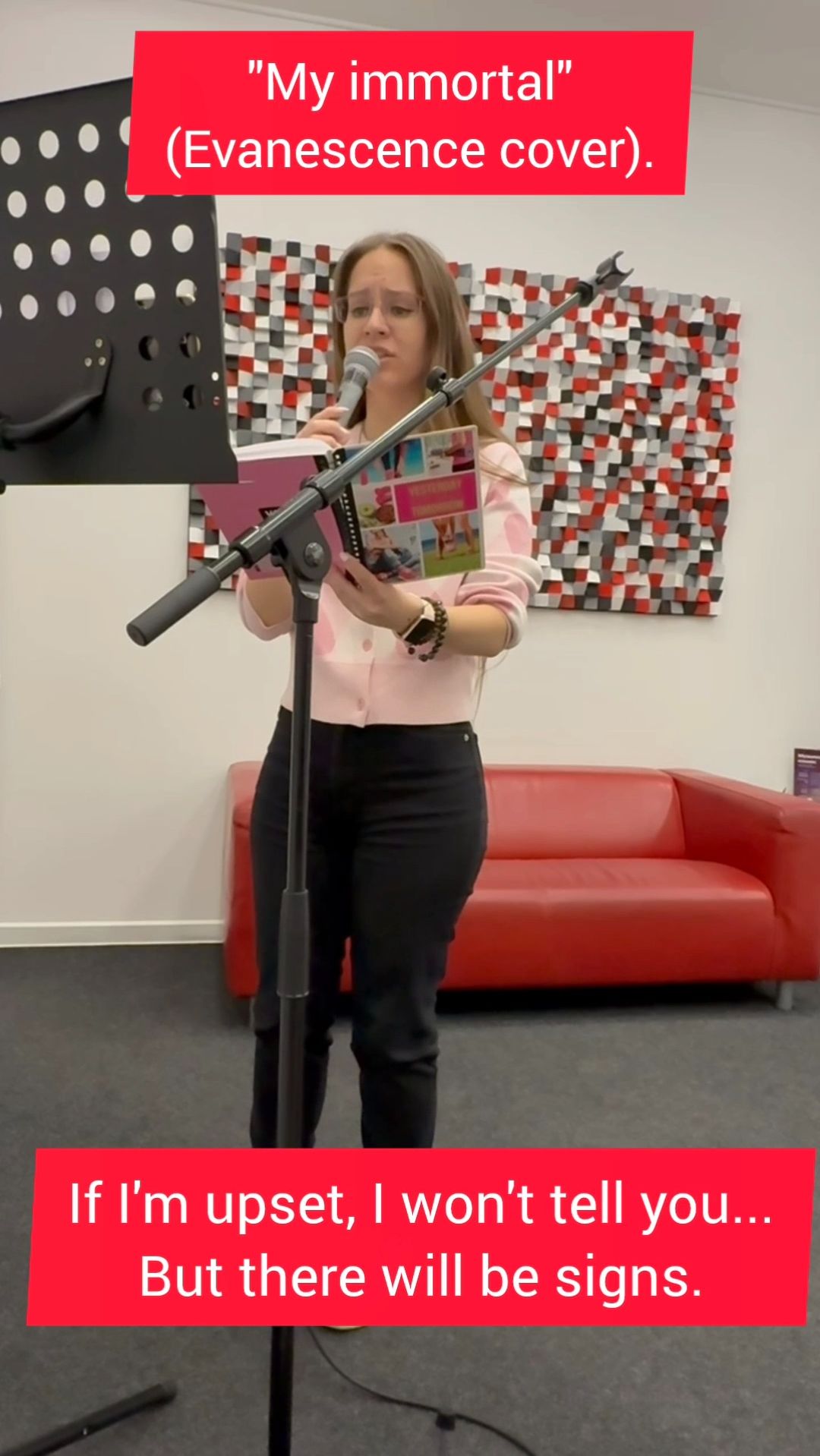 Я не скажу, что мне грустно, но знаки будут. "My immortal" (Evanescence cover)