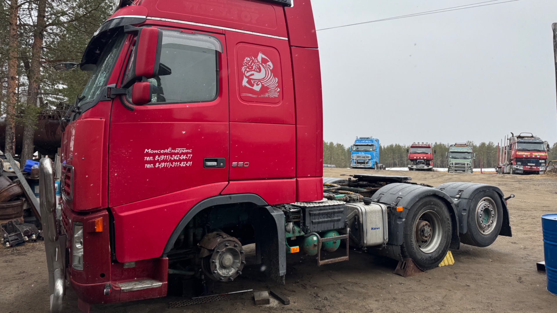 Переборка тормозной системы Вольво FH 16 550
