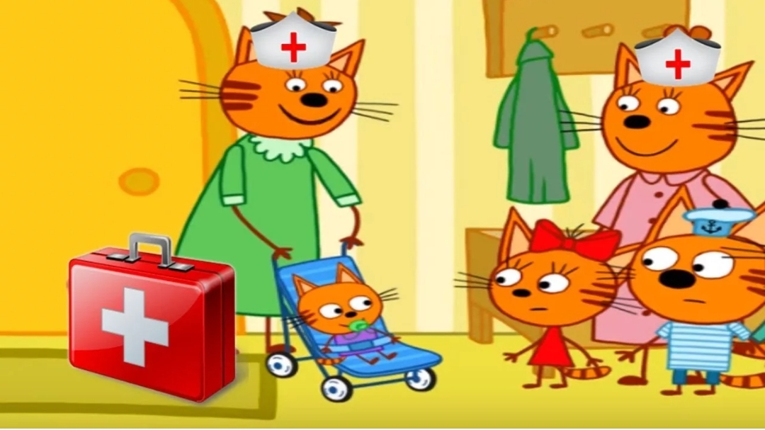 Три Кота Мультфильм