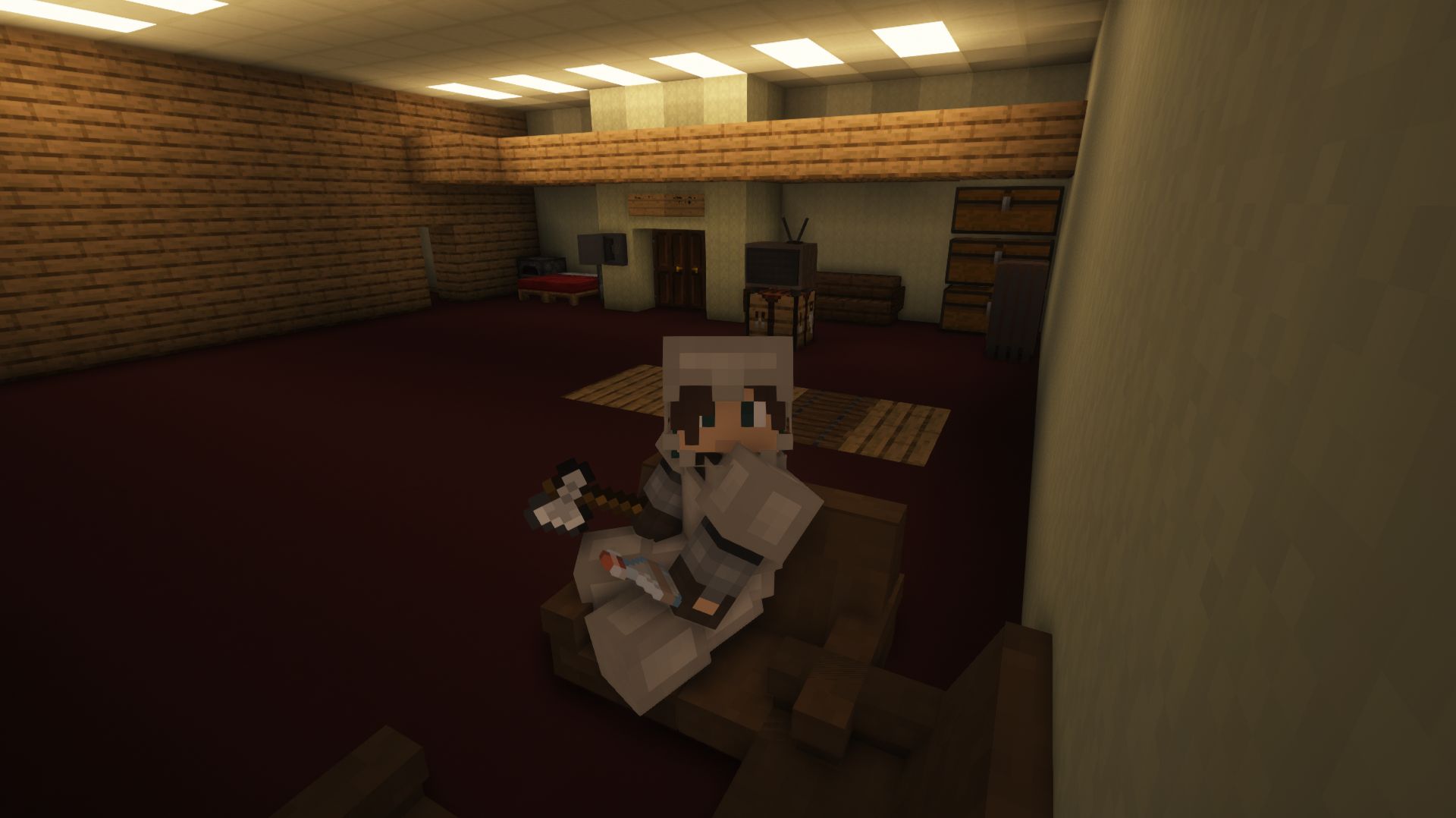 Faithful Backrooms - 1 час выживания. Minecraft