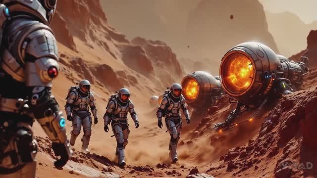 NY клип.  MARS COLONIZATION