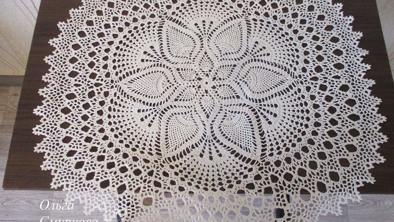 САЛФЕТКА "СЕРЕБРИСТЫЙ ИНЕЙ". ЧАСТЬ 6