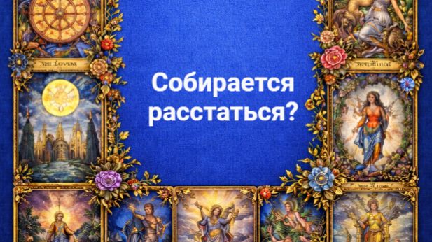 Разбор расклада на таро "Собирается расстаться или не стоит волноваться?"