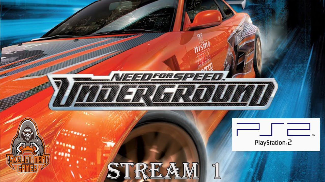 NFS Underground (PS 2 железо) | STREAM 1