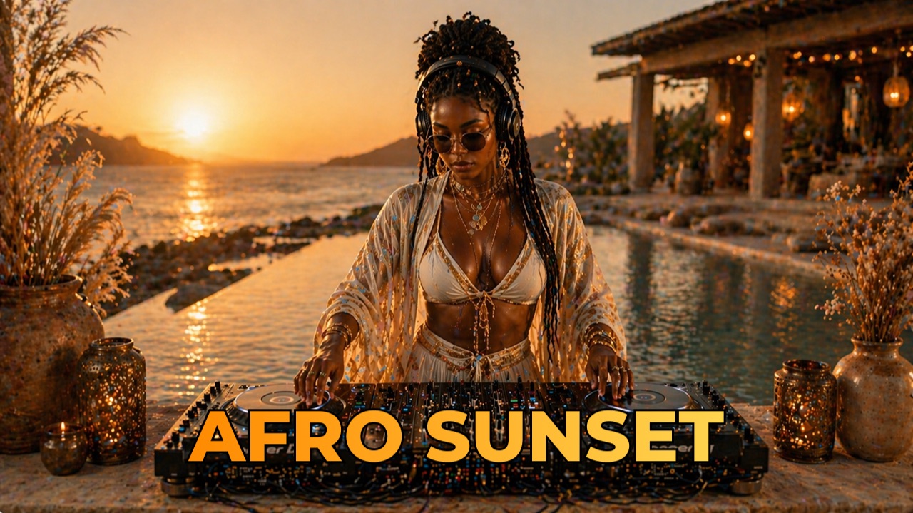 Афро Хаус на Закате 🌅 Глубокий Грув и Летний Вайб