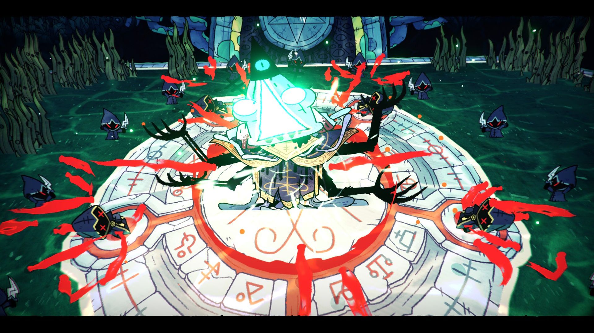 Cult of the lamb (культ ягнёнка) убиваю Калламара