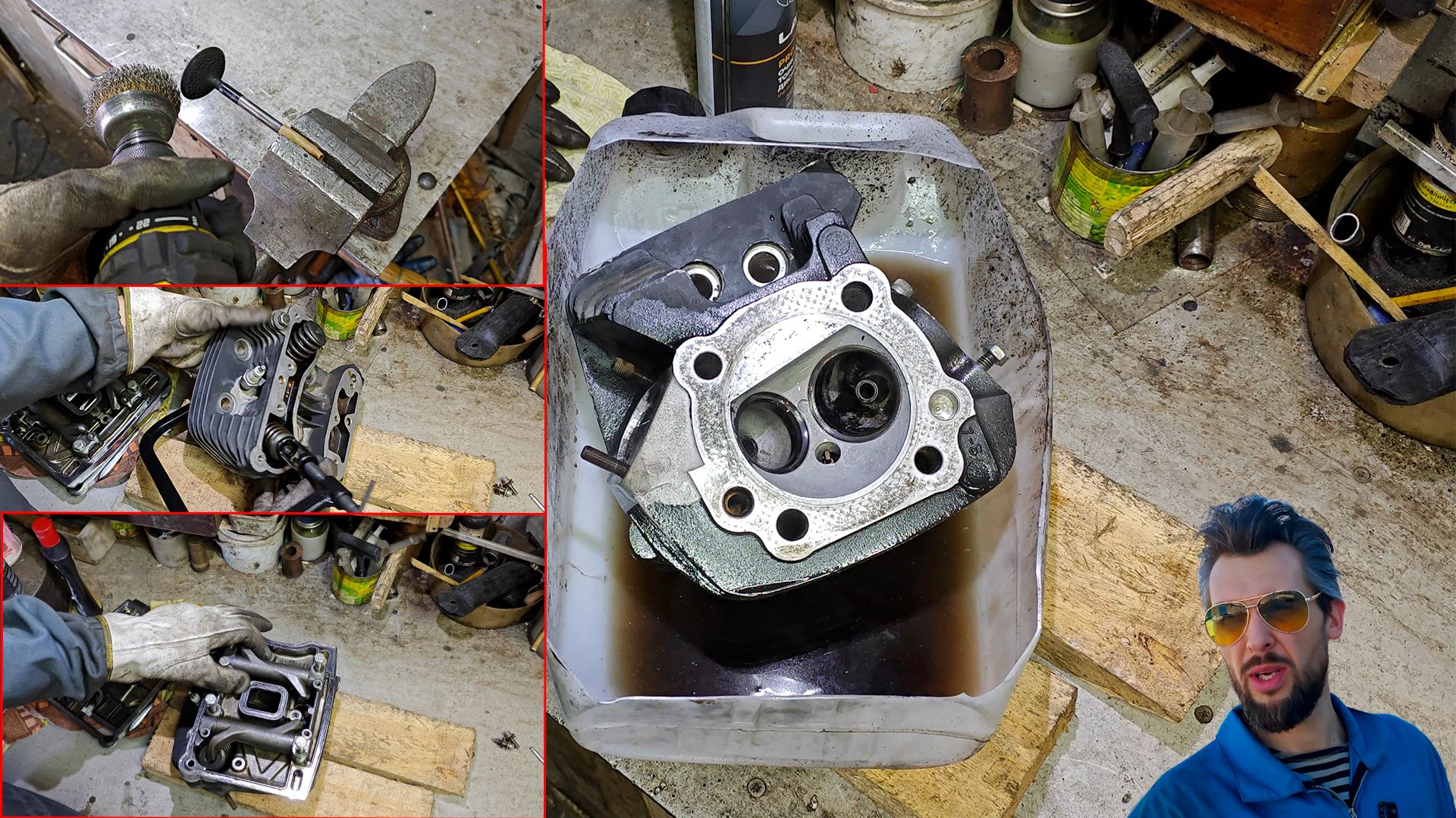Сломать Evolution - Обзор и чистка головок цилиндров легендарного V-Twin!