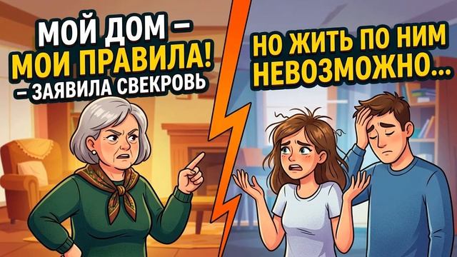Истории из Жизни — Мой дом — мои правила, - заявила свекровь