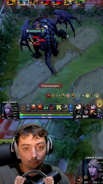 Физрук без процентов 80+ волн в CUSTOM HERO CHAOS DOTA 2