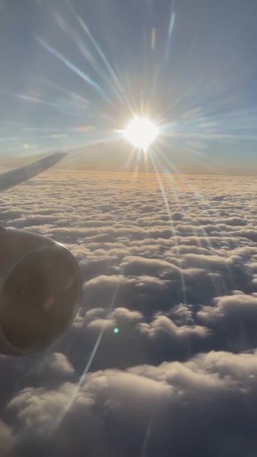 Красивые виды в иллюминаторе ✈️