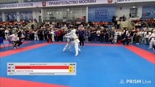 1/2 финала. Большаков Иван - Кудратов Мухаммед (Санкт-Петербург)